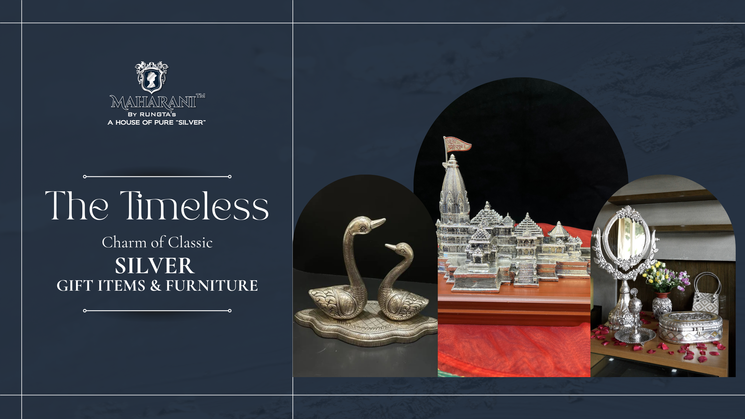 The Timeless Charm of Classic Silver Gift Items & Furniture – Maharani ...